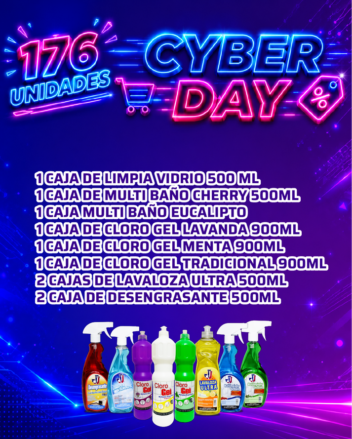 10 CAJAS X CYBER